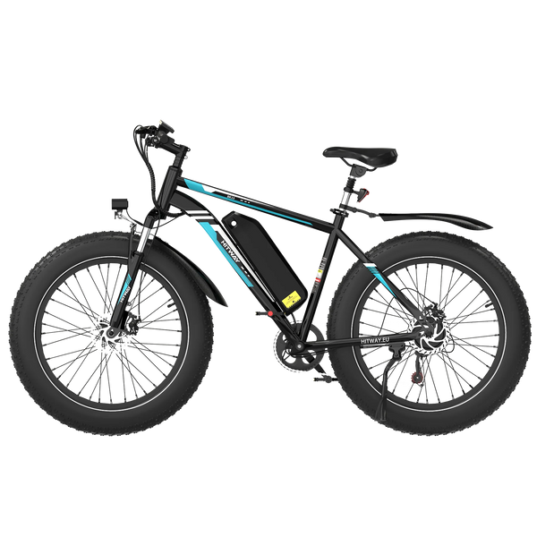 HITWAY BK15 Electric Fat Tyre Bike – 250W Motor, NFC - Electric ...