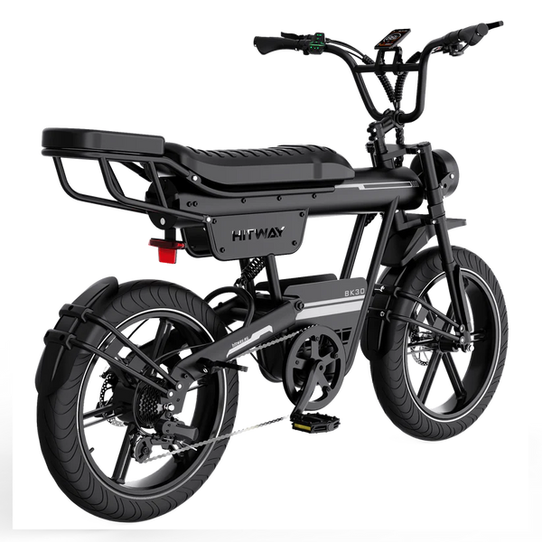HITWAY BK30 Fat Tyre Electric Bike - Power & Range - Electric Scooters ...