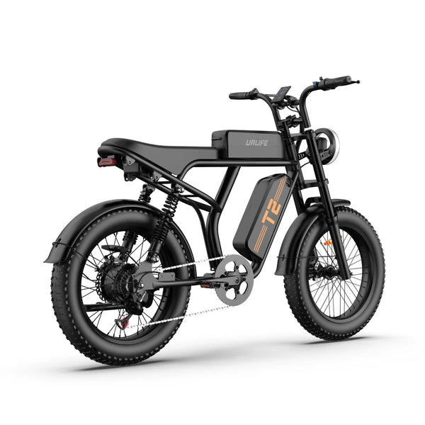 URLIFE T2 Electric Bike - Off-Road Fat Tire E-Bike - Electric Scooters ...