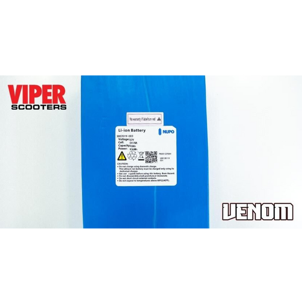 Viper Venom 2000W Lithium Battery 52V 18Ah - Electric Scooters London