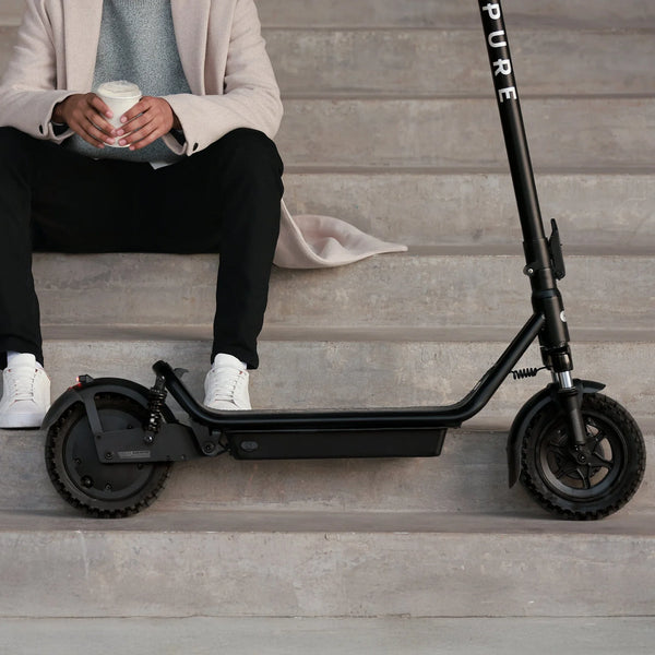 Pure Air Pro Suspension Scooter - GlideMotion, 62 km Range - Electric ...